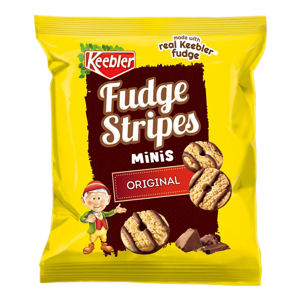 Fudge Stripes Cookies Minis Original - dunkle Schokoladenkekse 56g – American Uncle