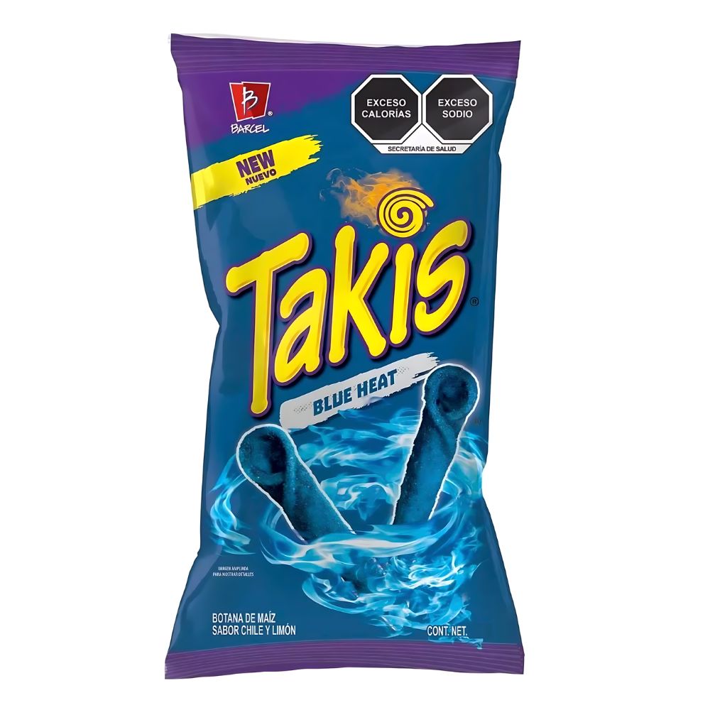 Takis Blue Heat - scharfe Chili-Tortilla-Chips 70g – American Uncle