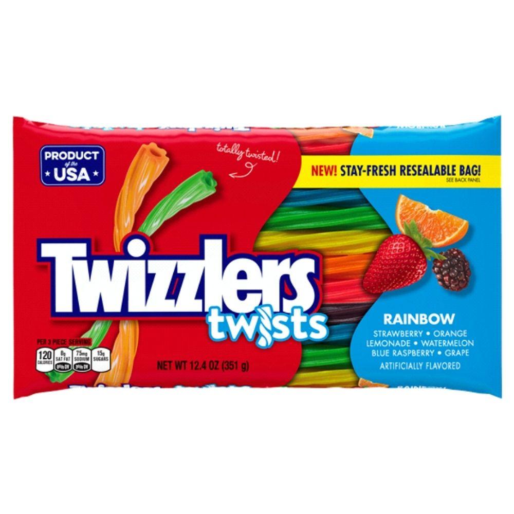 Rainbow Twizzlers - Fruchtlakritz 351g – American Uncle