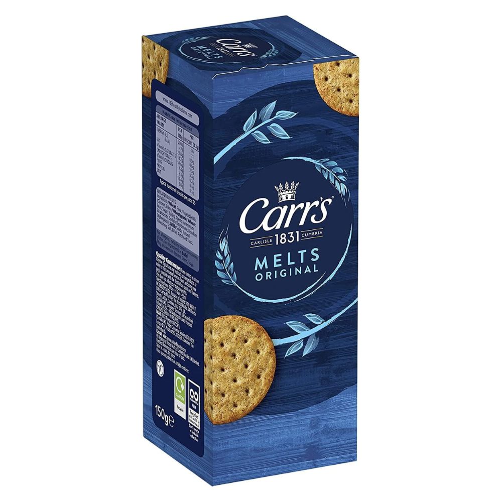 Carr's Melts Original Crackers - Kekse aus 150g – American Uncle