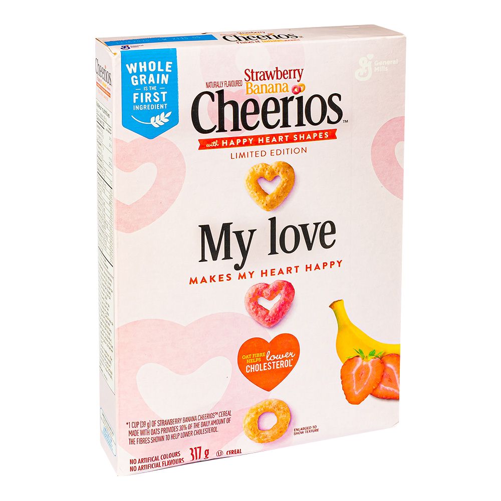 Cheerios Limited Edition My Love - Müsli mit Erdbeer- und ...