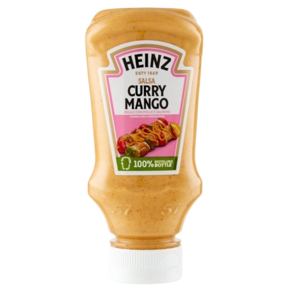 Heinz Curry Mango Sauce - cremige Curry-Mango-Sauce mit 225g – American ...