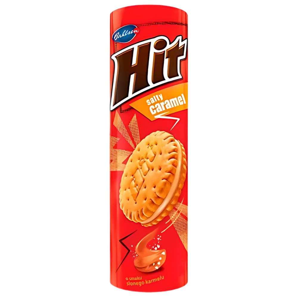 Hit Cookies Salted Carmel - Kekse mit gesalzener Karamellcreme, 220g ...