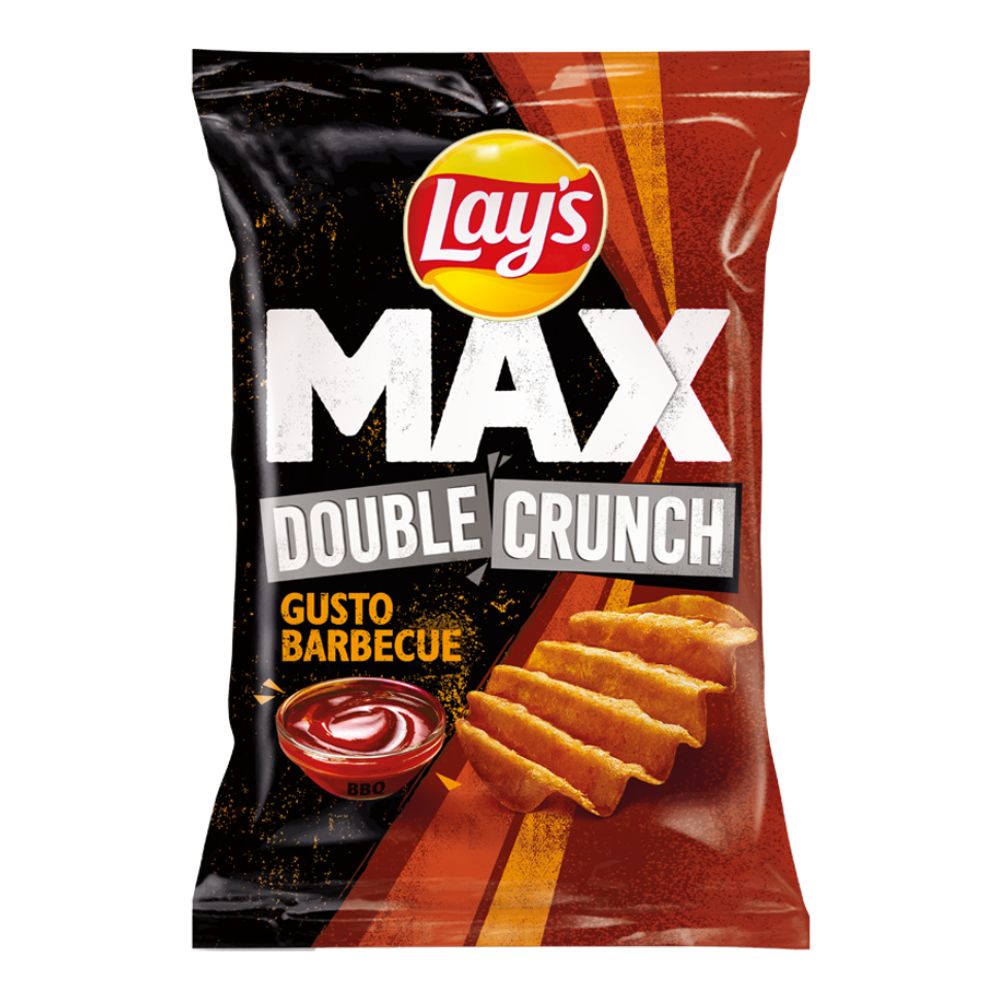 Lay's Max Double Crunch BBQ - Barbecue-Geschmack Chips 37g – American Uncle