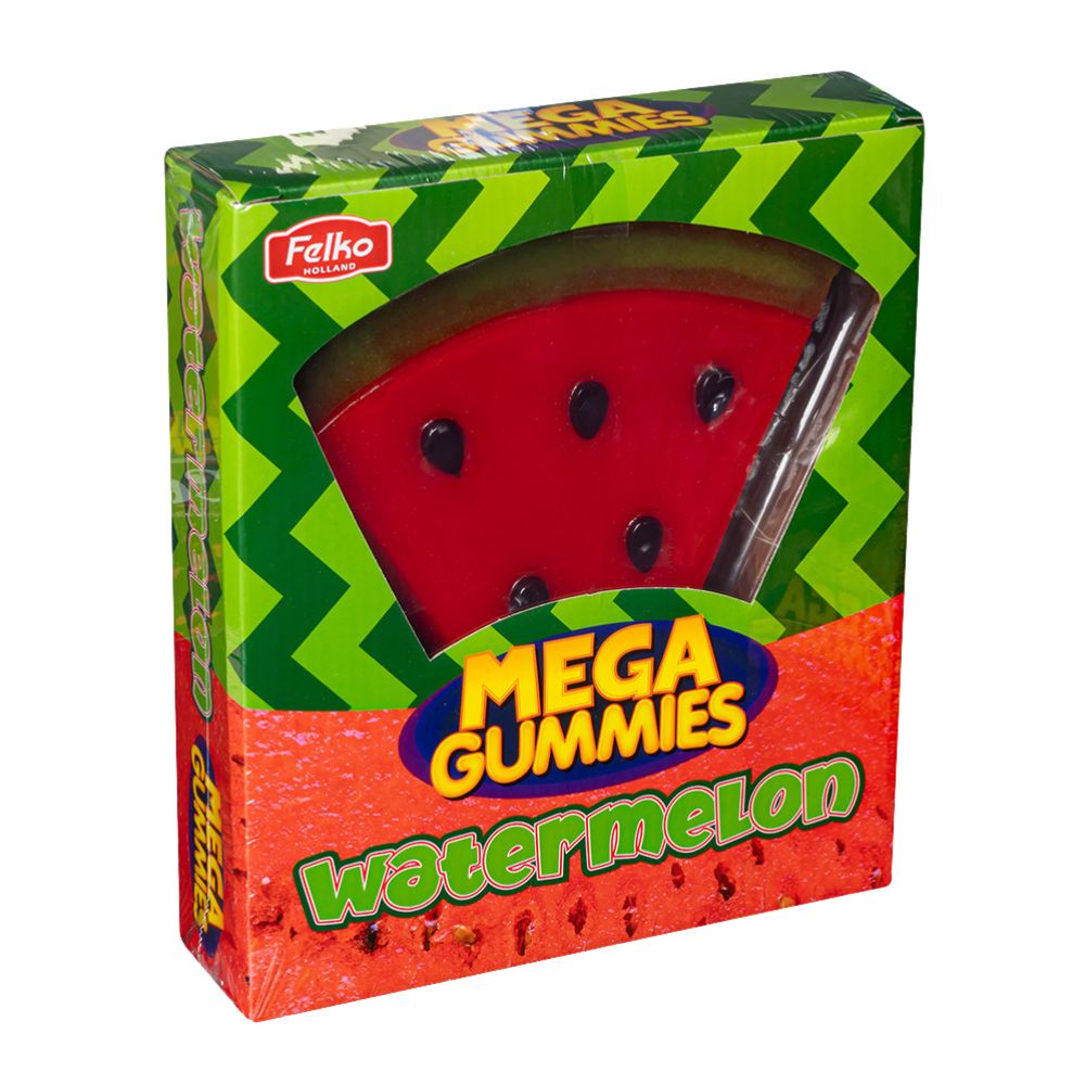 Mega Gummies Watermelon - Wassermelonenförmige Gummibonbons von 600g ...