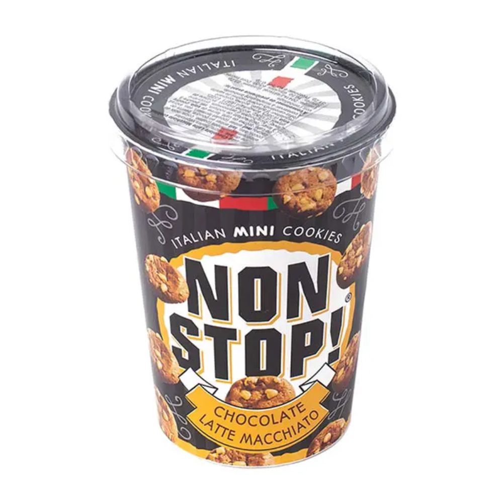 Non Stop! Mini Cookies Choco Latte Macchiato - Mini-Kekse mit Latte ...