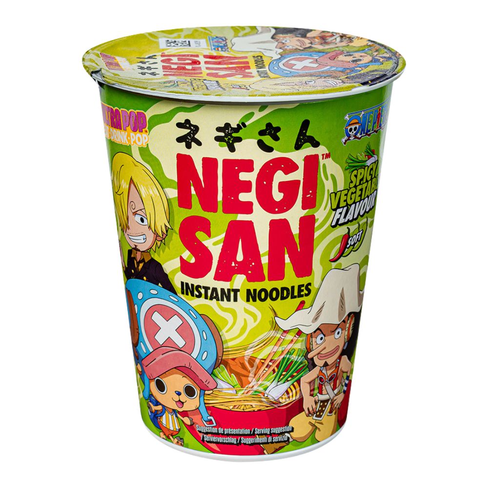 One Piece Ultra Pop Instant Noodles Würziges Gemüse von Sanji, Usopp ...