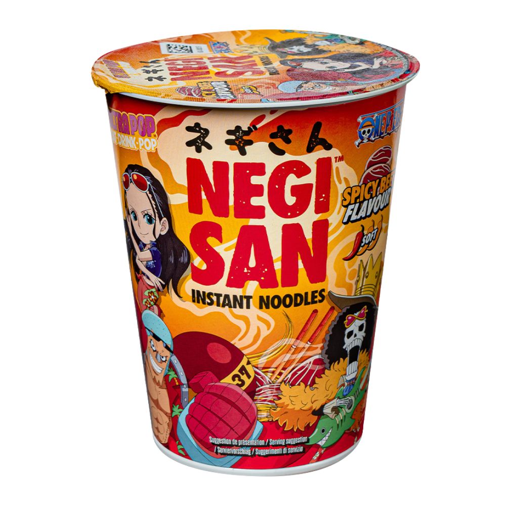 One Piece Ultra Pop Instant Noodles Würziger Rindfleischgeschmack von ...