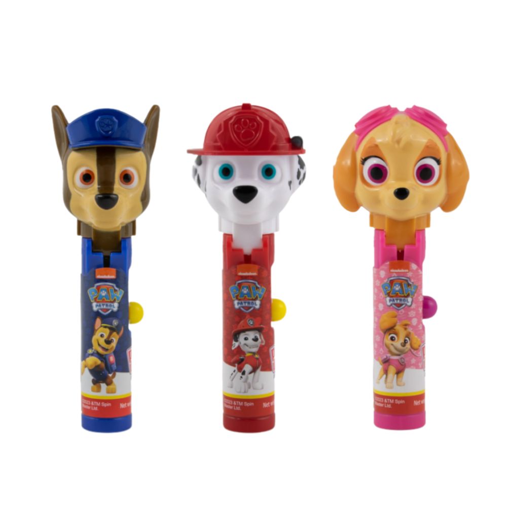 Paw Patrol Pop Ups Lollipop - Erdbeergeschmack Lutscher mit ...