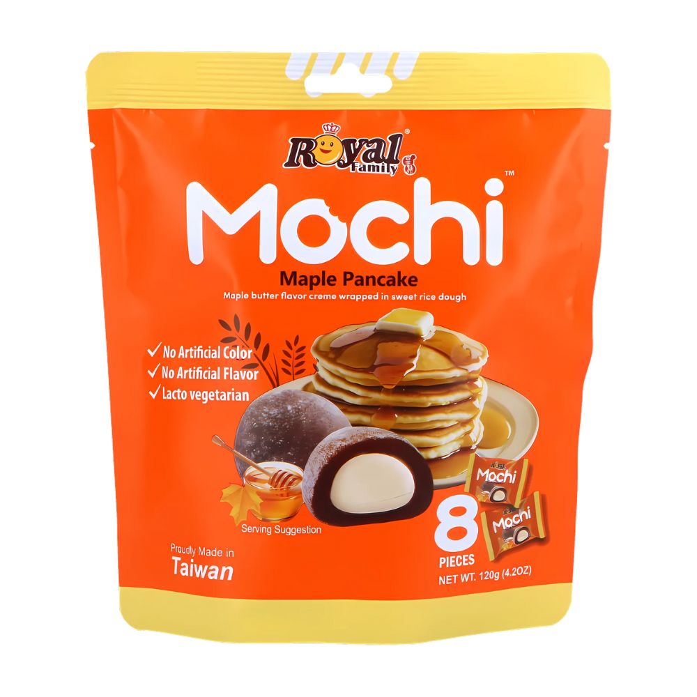 Royal Family Maple Pancake Mochi - Mochi mit Ahornsirupgeschmack, 120g – American Uncle