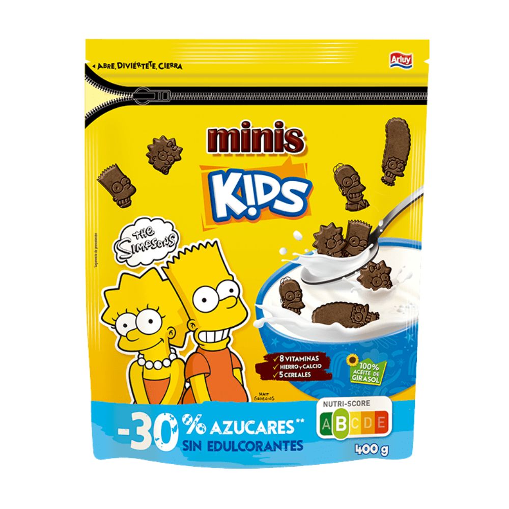 Simpsons Minis Kids Choco - Kekse mit Schokoladengeschmack 400g ...