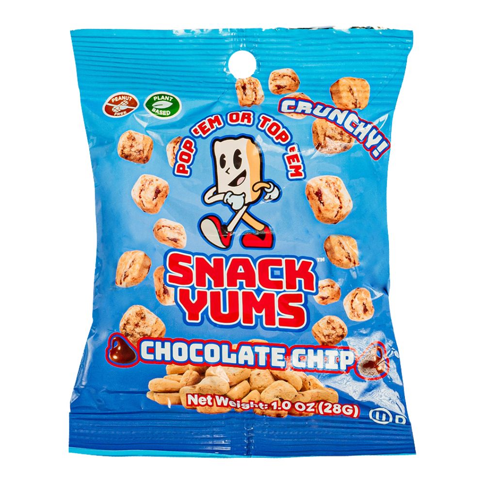 Snack Yums Chocolate Chip - Kekse mit Schokoladenstückchen, 28g ...