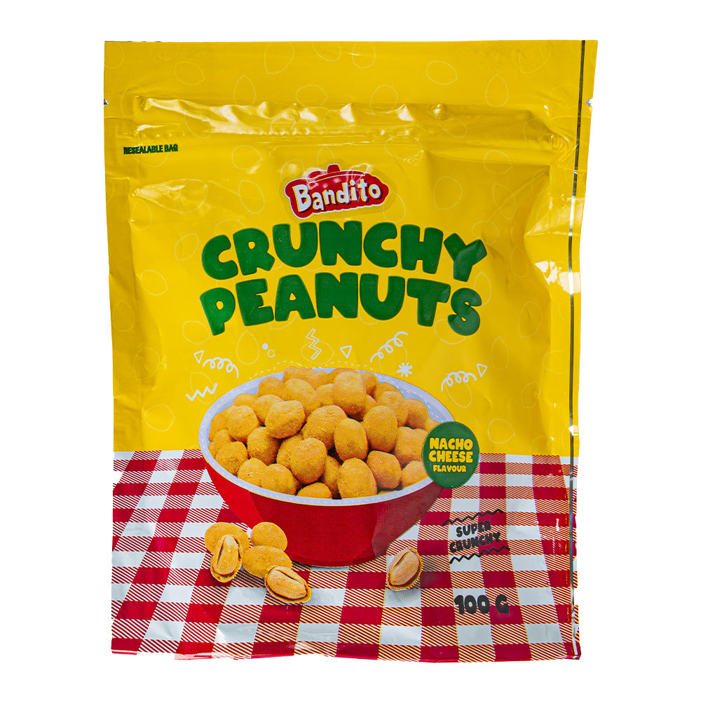 Bandito Crunchy Peanut Nacho Cheese - geröstete Erdnüsse mit ...