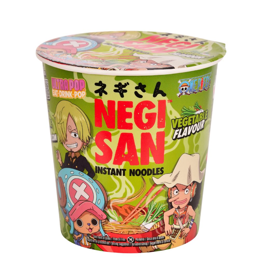 One Pice Ultra Pop Instant Noodles Vegetables of Sanij, Usopp, Chopper ...