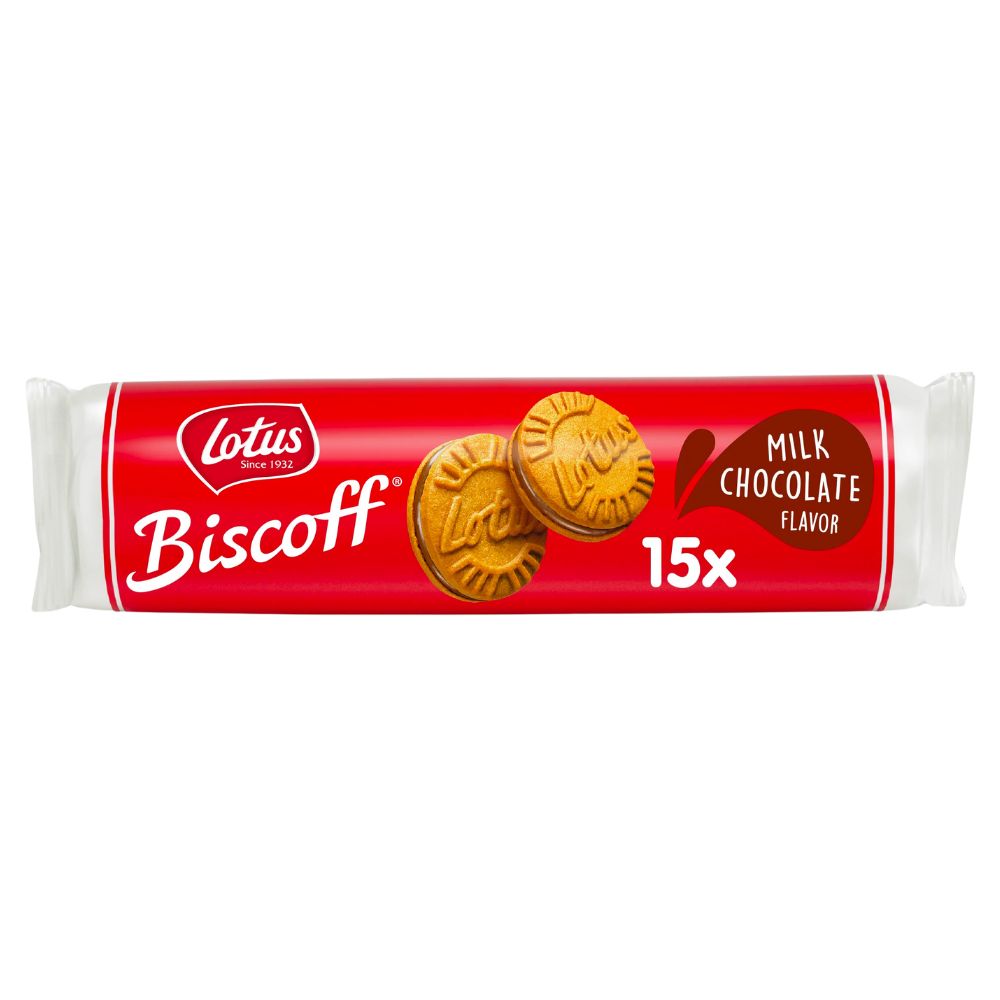 Lotus Biscoff Milchschokoladengeschmack - Karamellkekse gefüllt mit ...