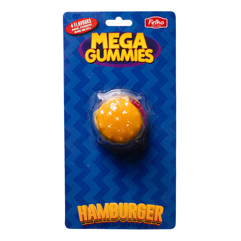 Mega Gummies Hamburger - riesige gummiartige Süßigkeit in Form eines ...