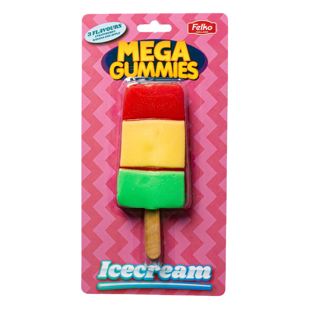 Mega Gummies Ice Cream - riesiges gummiartiges Bonbon in Form eines ...
