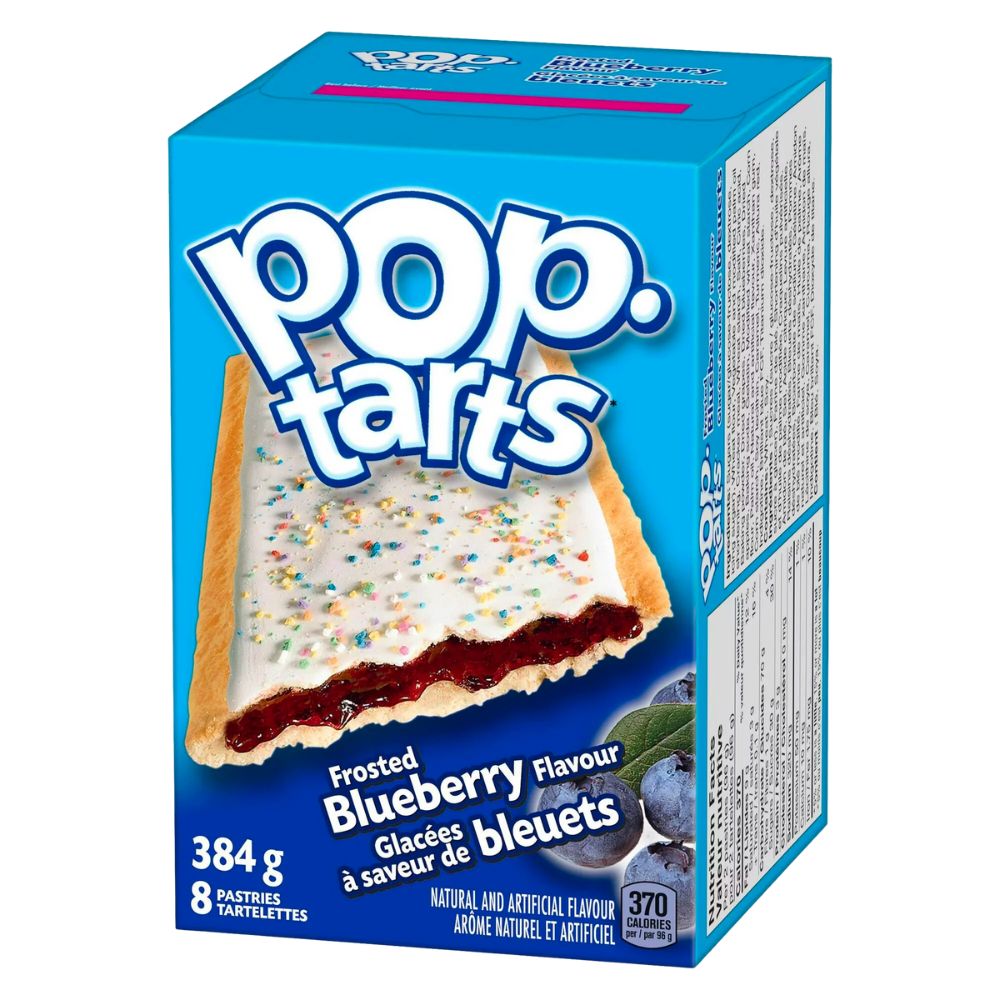 Pop Tarts Frosted Blueberry - gefüllte Kekse mit Blaubeercreme, 384g ...