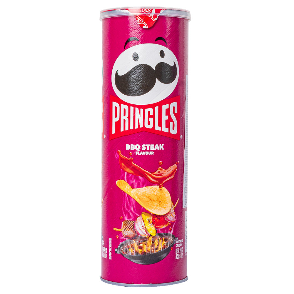 Pringles BBQ Steak - Chips mit Grillfleischgeschmack 110g – American Uncle