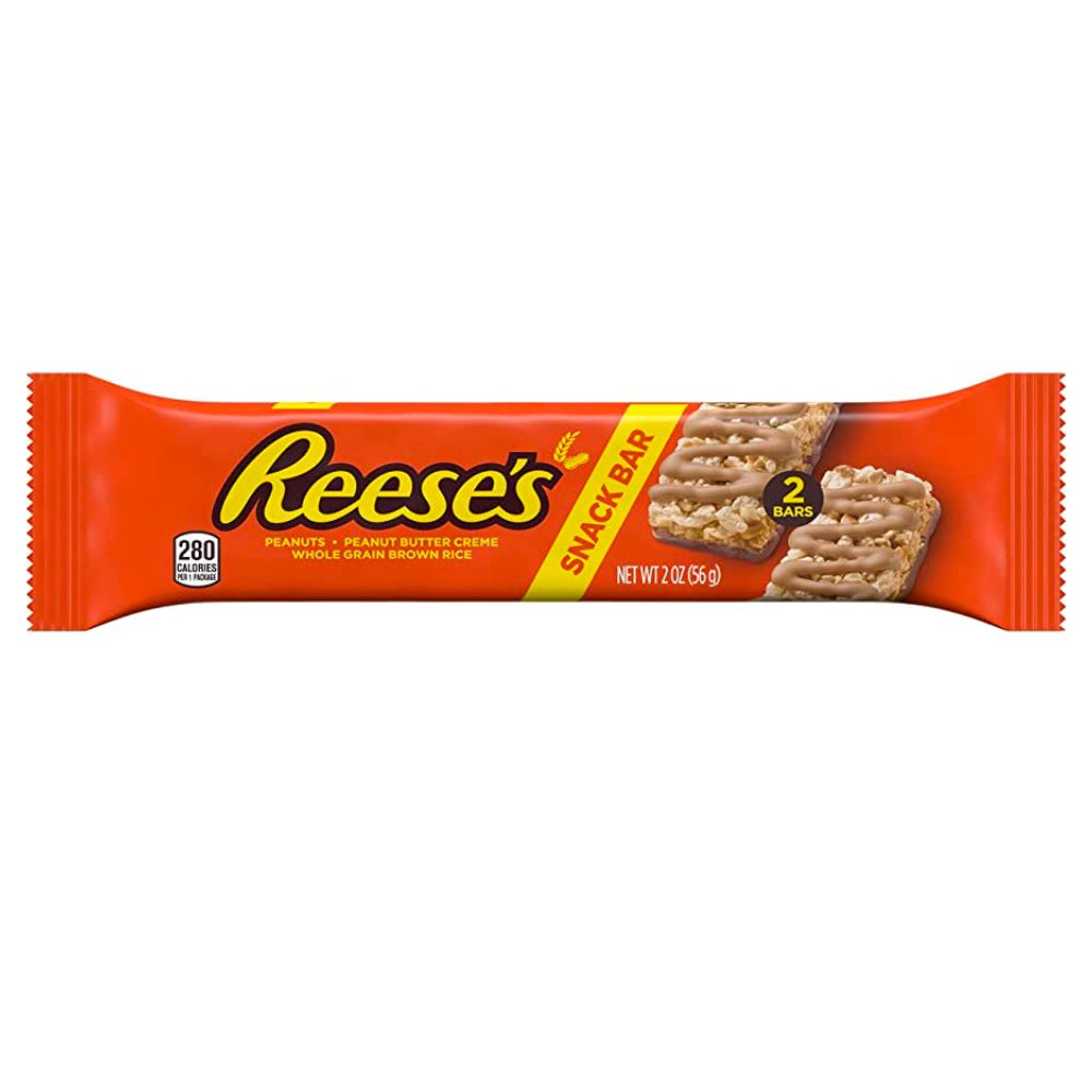Reese's Snack Bar - Riegel mit Puffreis und Erdnussbutter, 56g ...