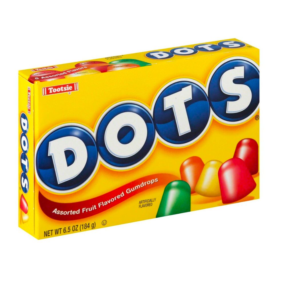 Tootsie Dots Assorted Fruit Flavoured Gumdrops - Fruchtbonbons mit ...