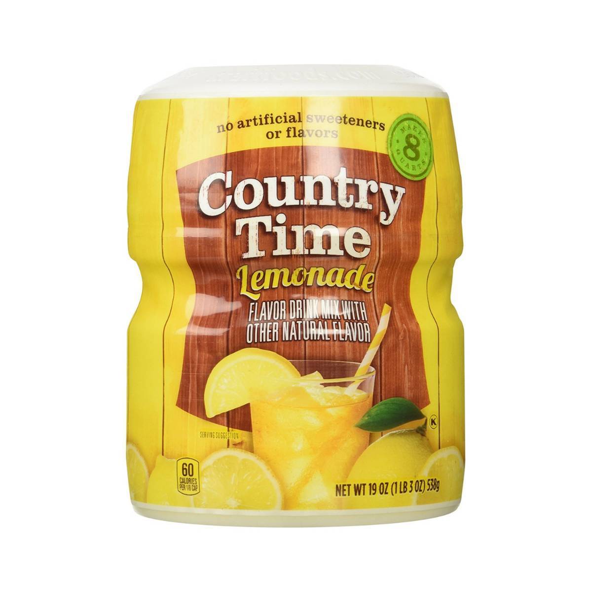 Country Time Lemonade - Getränkepulver für Zitronengetränke, 538g ...