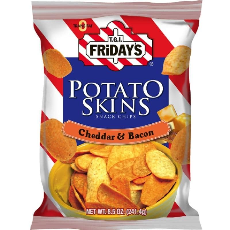 TGI Fridays Potato Skins Cheddar und Bacon - Cheddar- und Bacon-Chips ...