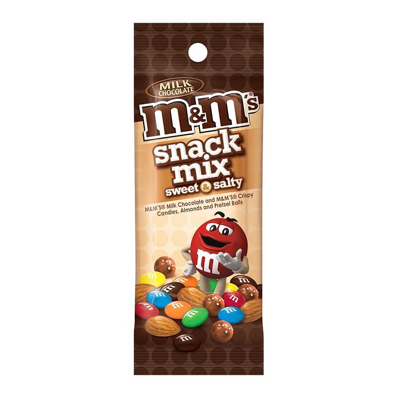 M&M's Snack Mix Süß und Salzig Milchschokolade - Mix aus Mandeln und M ...