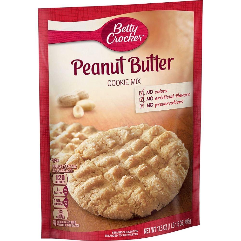 Betty Crocker Cookie Mix Peanut Butter Maxi - Zubereitung für ...