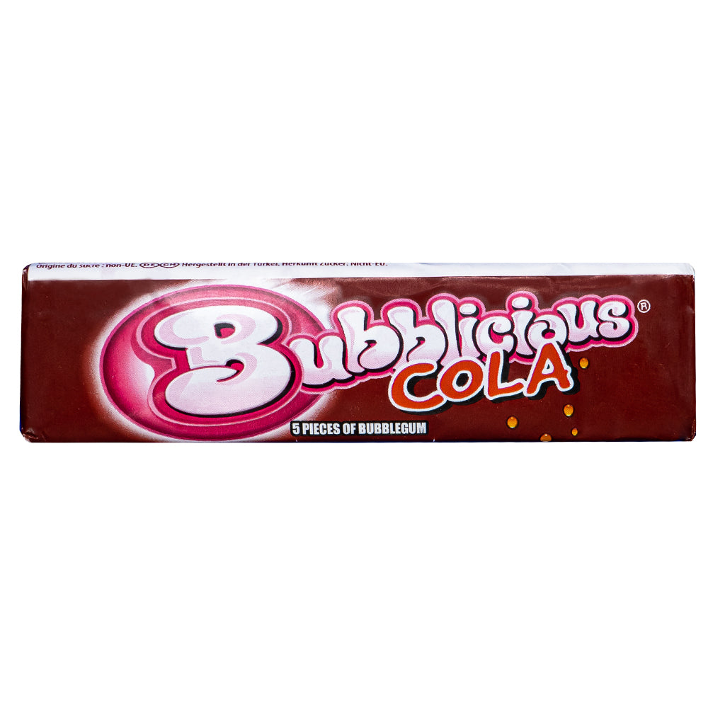 Bubblicious Cola - Kaugummi mit cola Geschmack, 38g – American Uncle