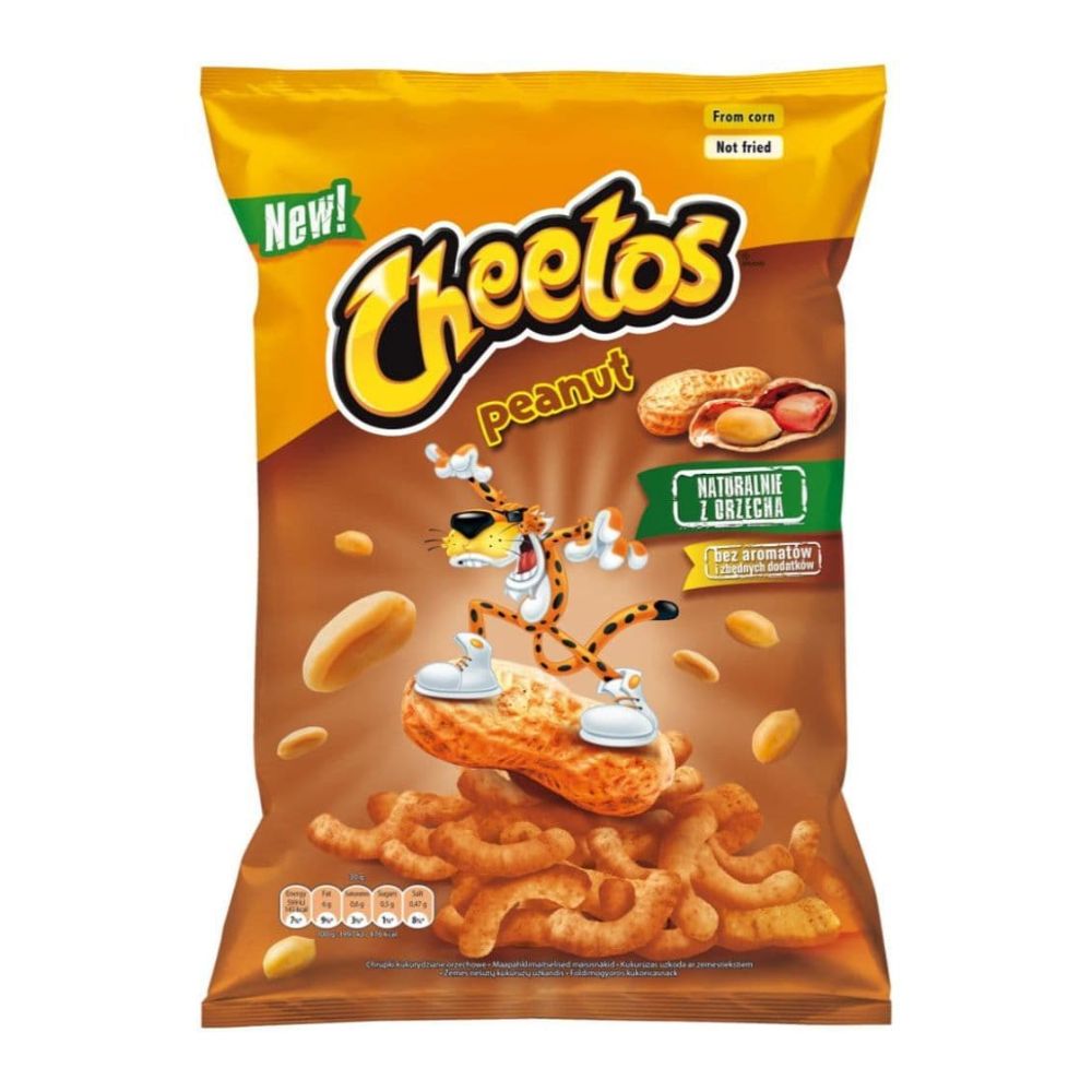 Cheetos Peanut - Erdnussgeschmack Chips 85g – American Uncle
