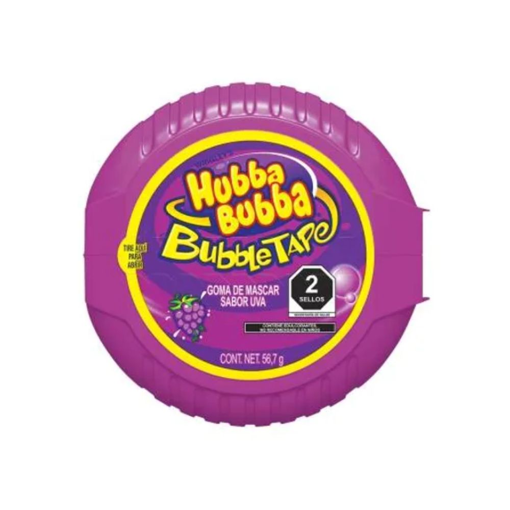 Hubba Bubba Bubble Tapo Grape - Kaugummi mit Traubengeschmack, 56,7g ...