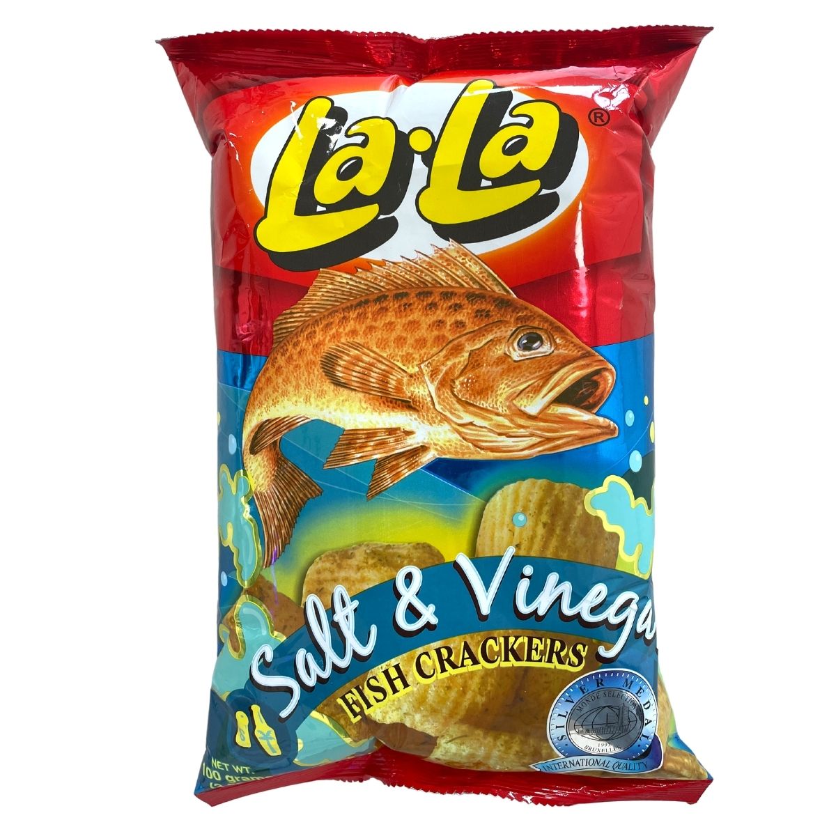 LaLa Salt & Vinegar Fish Cracker - Cracker mit Salz und Essig im ...