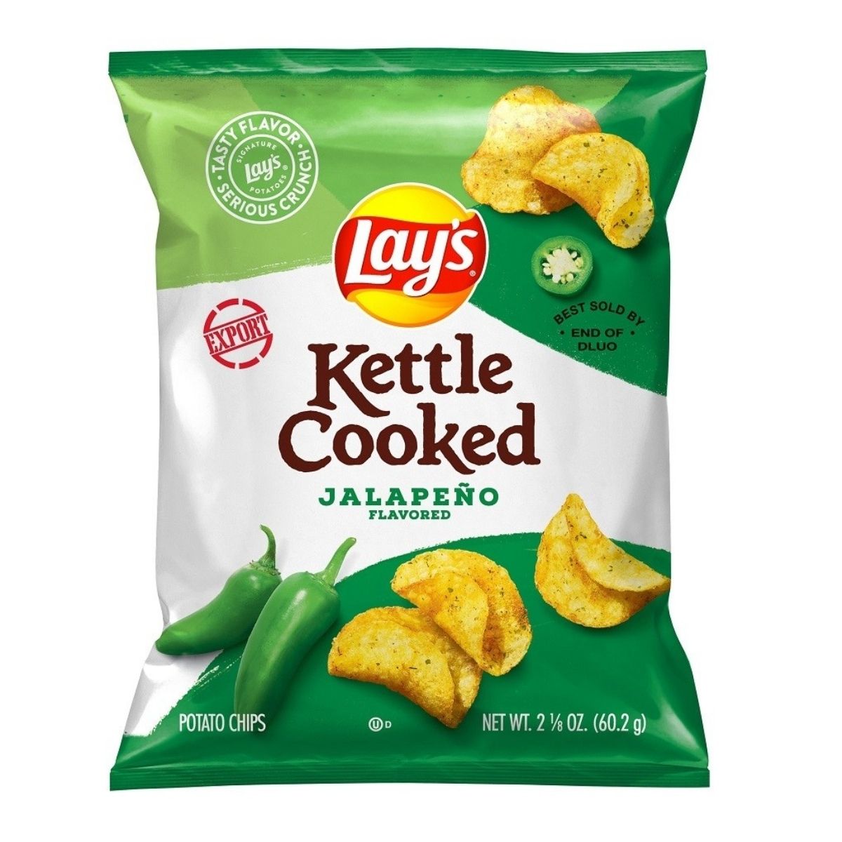 Lay's Kettle Cooked Jalapeño - Jalapeño-Chili-Chips 60g – American Uncle