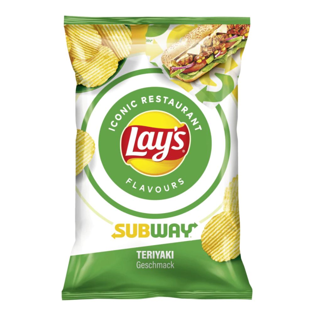 Lay's Subway Teriyaki - Chips mit Teriyaki-Sauce Geschmack, 150g ...