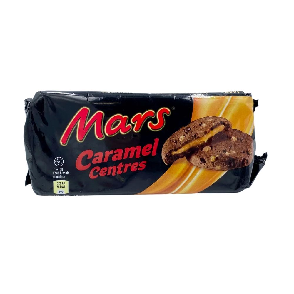 Mars Caramel Centres Biscuits - Schokoladenkekse gefüllt mit Karamell ...