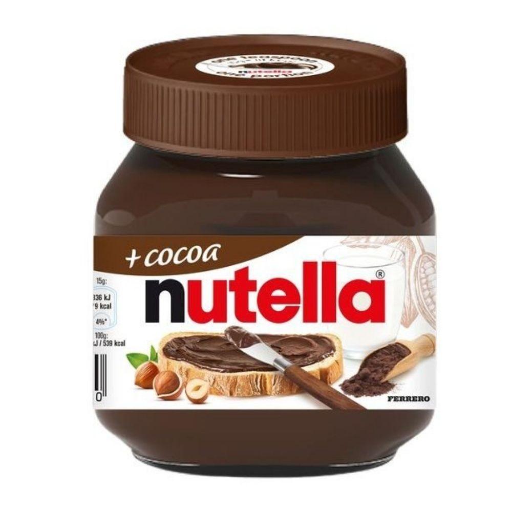 Nutella Plus Kakao - Haselnusscreme mit Kakao 350g – American Uncle