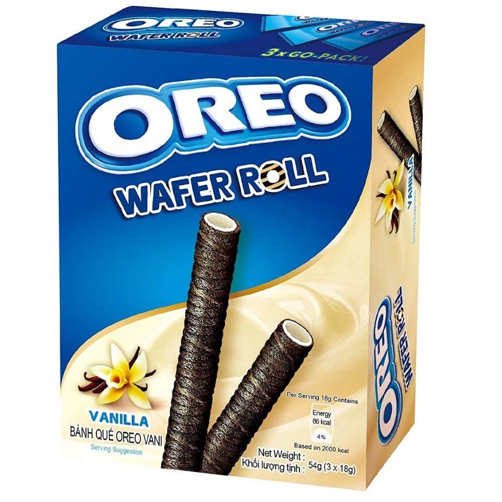 Oreo Vanilla Wafer Rolls - Vanille Waffelrollen 54g – American Uncle