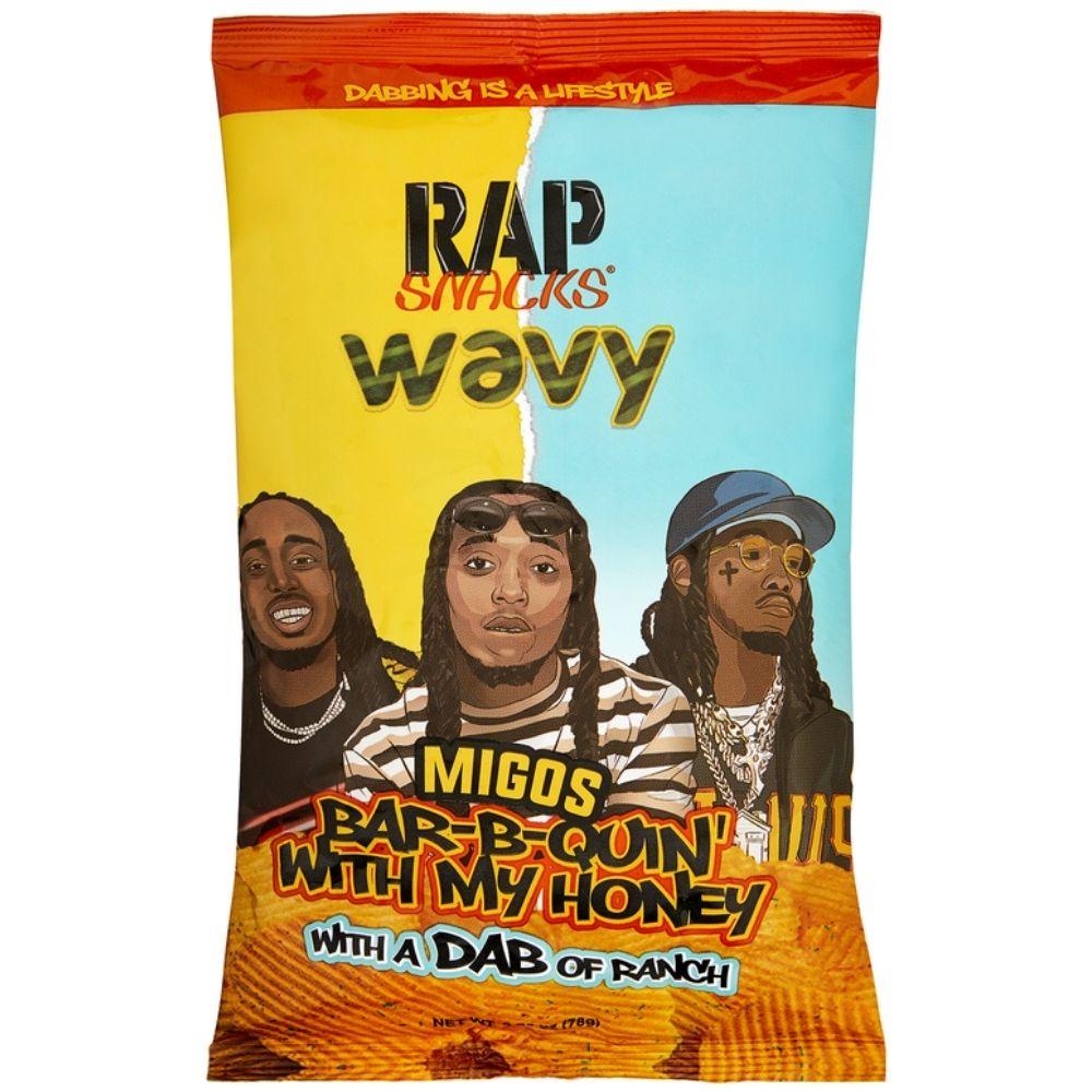 Rap Snack Wavy Bar-B-Quin' with My Honey & Ranch - BBQ-Chips mit Honig ...