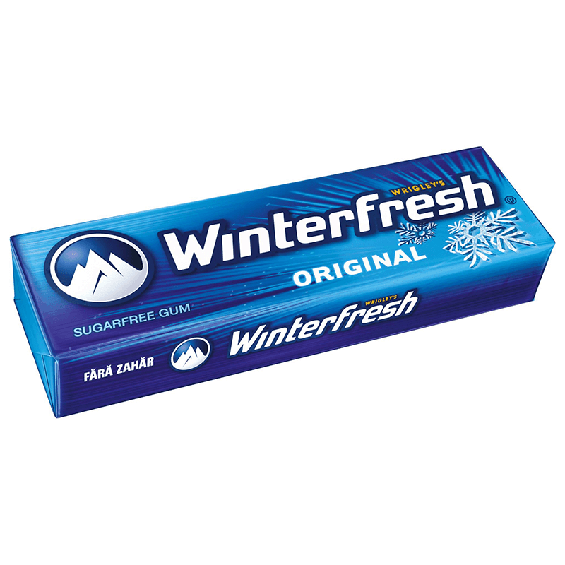 Winterfresh Original - zuckerfreier Kaugummi mit 5 Stück – American Uncle