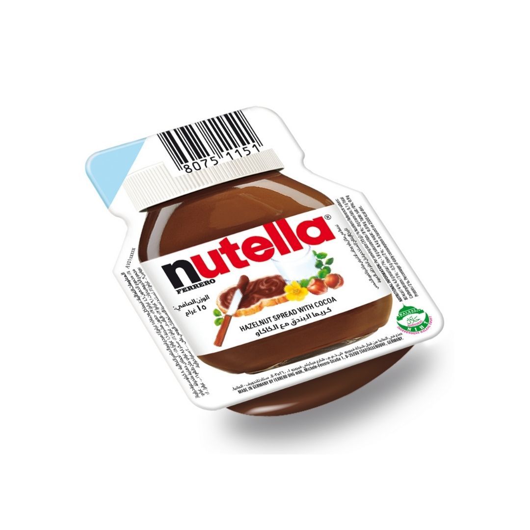 Ferrero Nutella - Einzelportion Haselnusscreme 15g – American Uncle