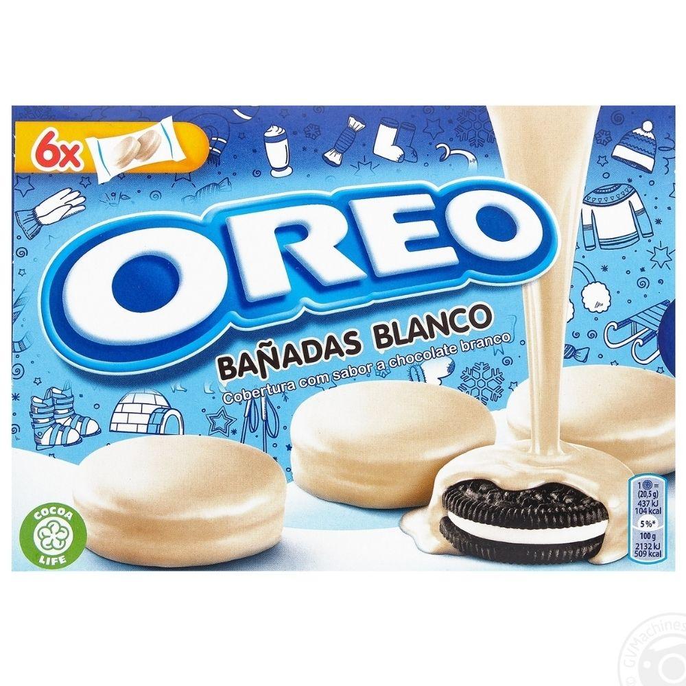 Oreo Bañadas Blanco - Vanillekekse mit weißer Schokolade überzogen ...