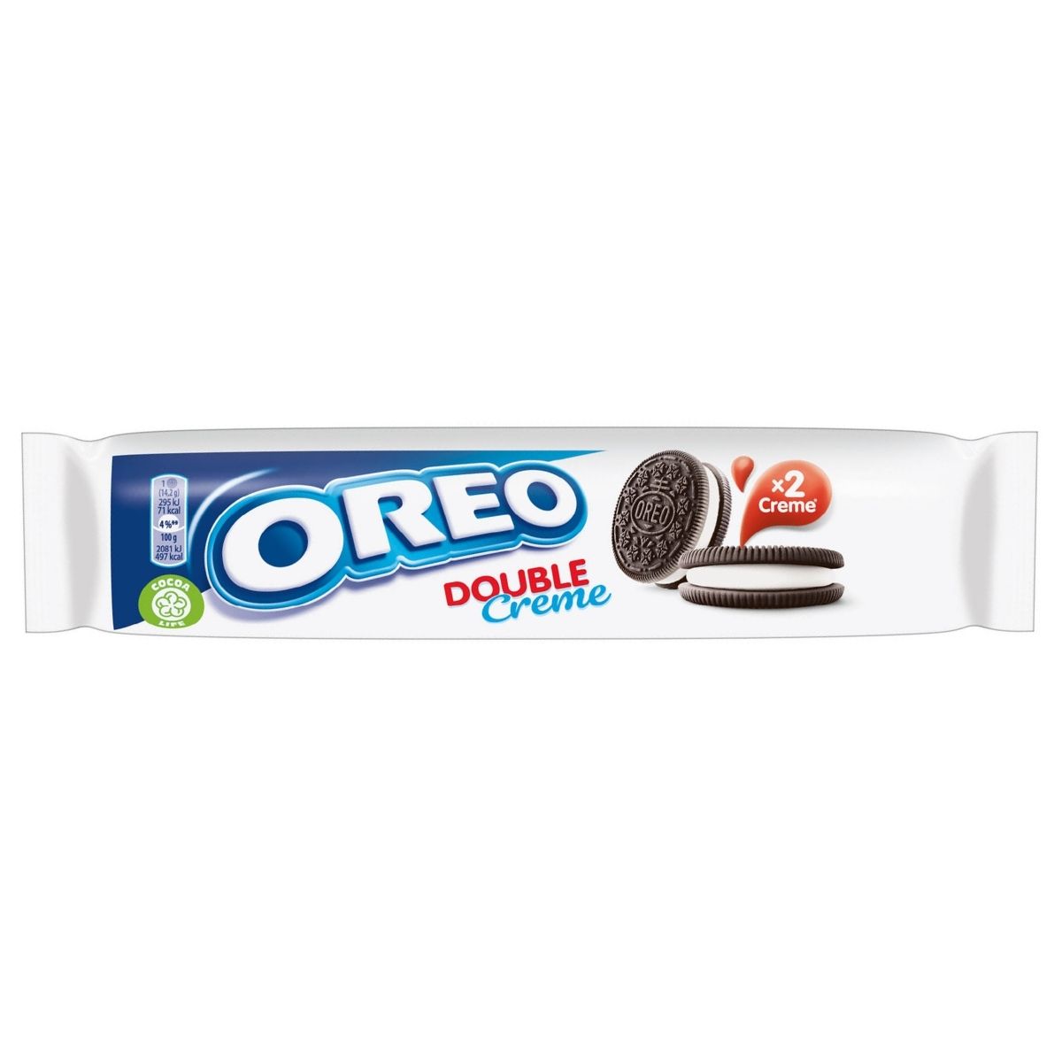 Oreo Double Creme - Keks gefüllt mit doppelter Vanillecreme, 157g ...