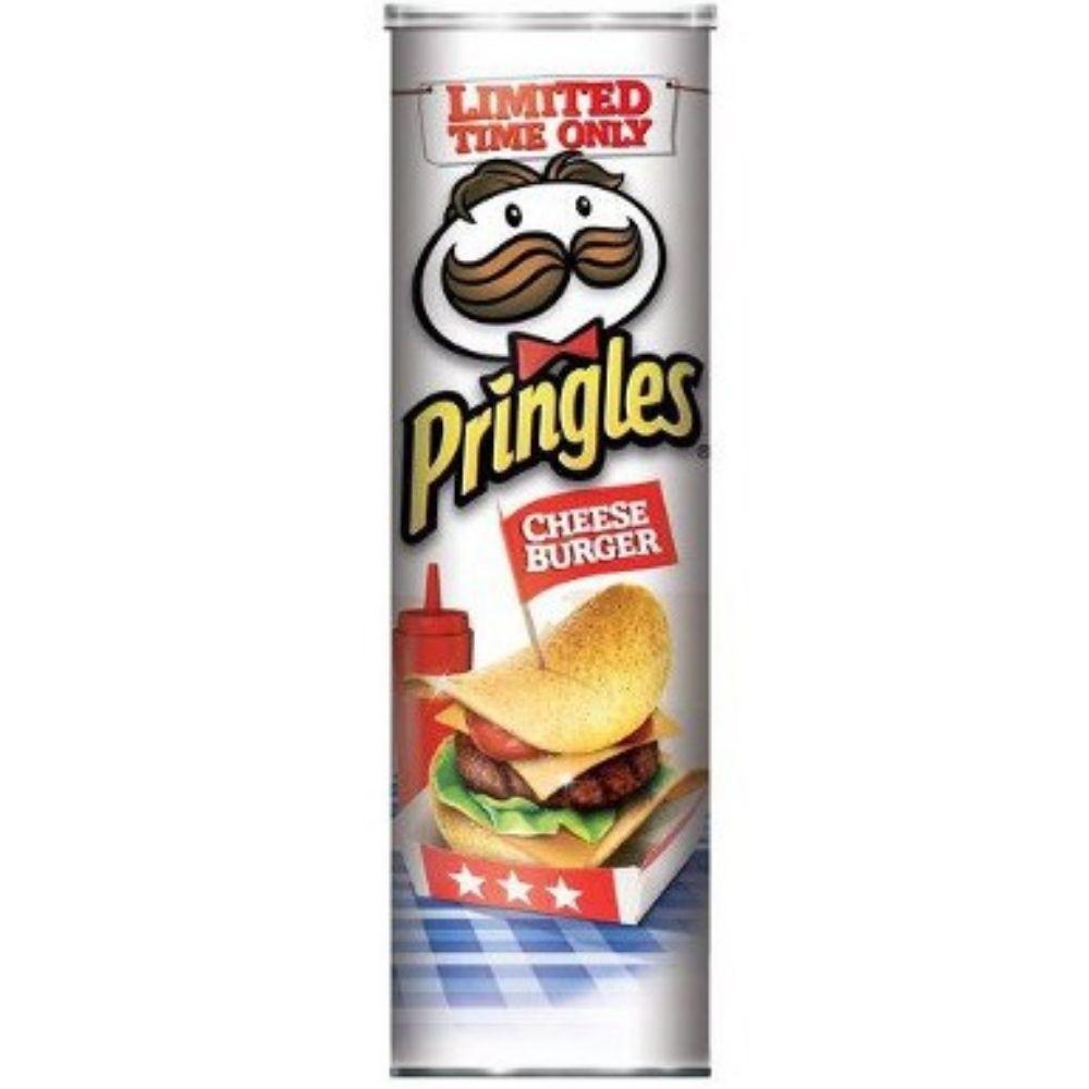 Pringles Cheeseburger - Chips mit Cheeseburger-Geschmack, 158g ...