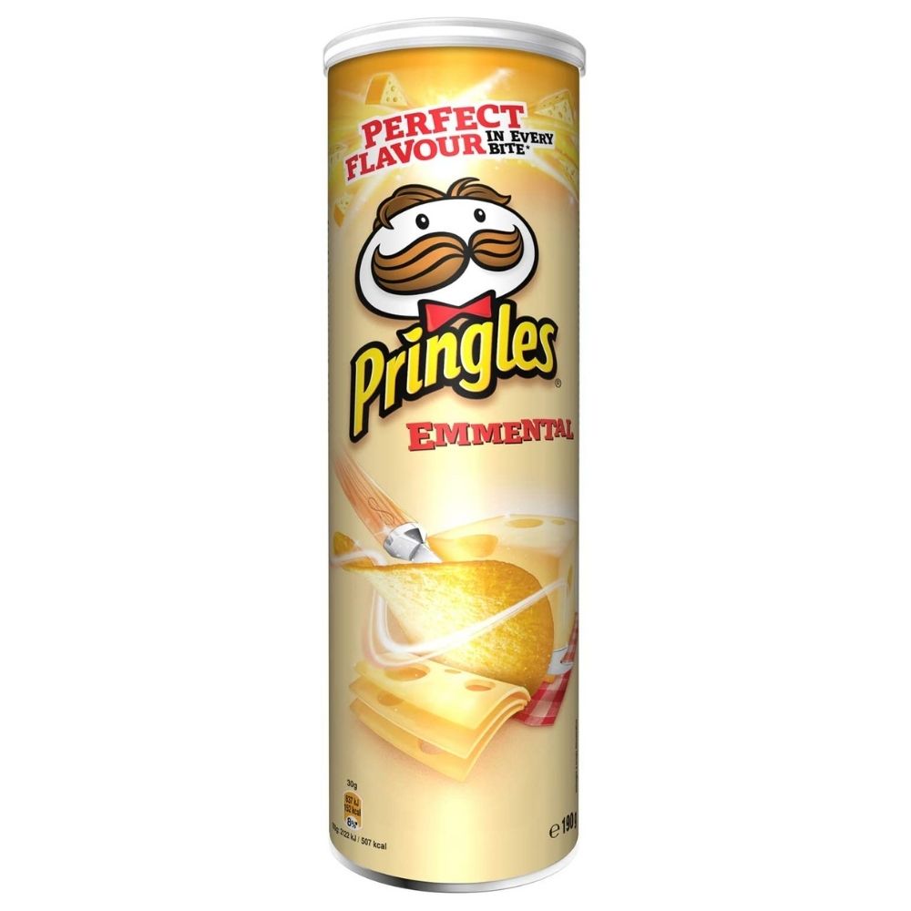 Pringles Emmental - Chips mit Emmental-Geschmack, 200g – American Uncle