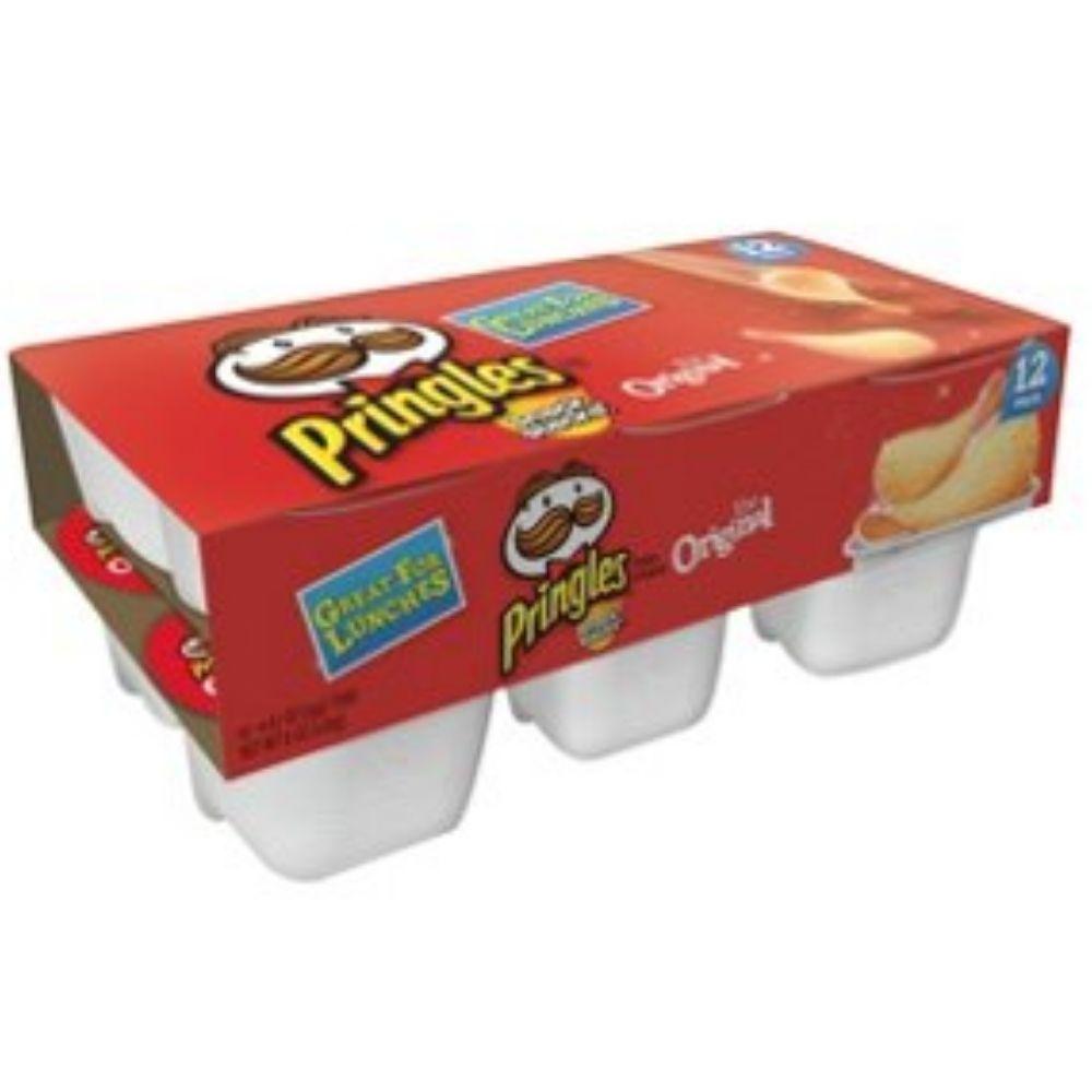 Pringles Snack Stack Original - Packung mit 12 Einzelportionen Chips à ...