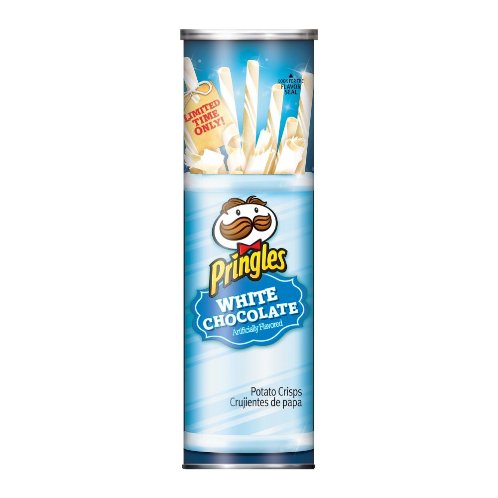 Pringles White Chocolate - Chips mit weißer Schokolade 170g – American ...