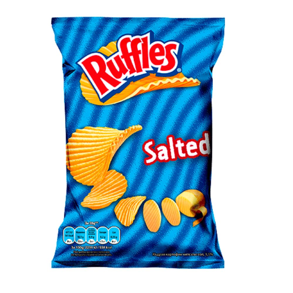 Ruffles Salted - gesalzene Chips 30g – American Uncle