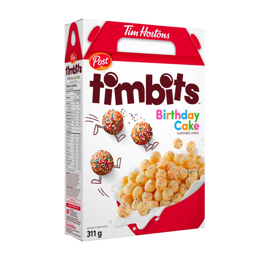 Timbits Birthday Cake - Zerealien mit bunten Konfetti 311g – American Uncle